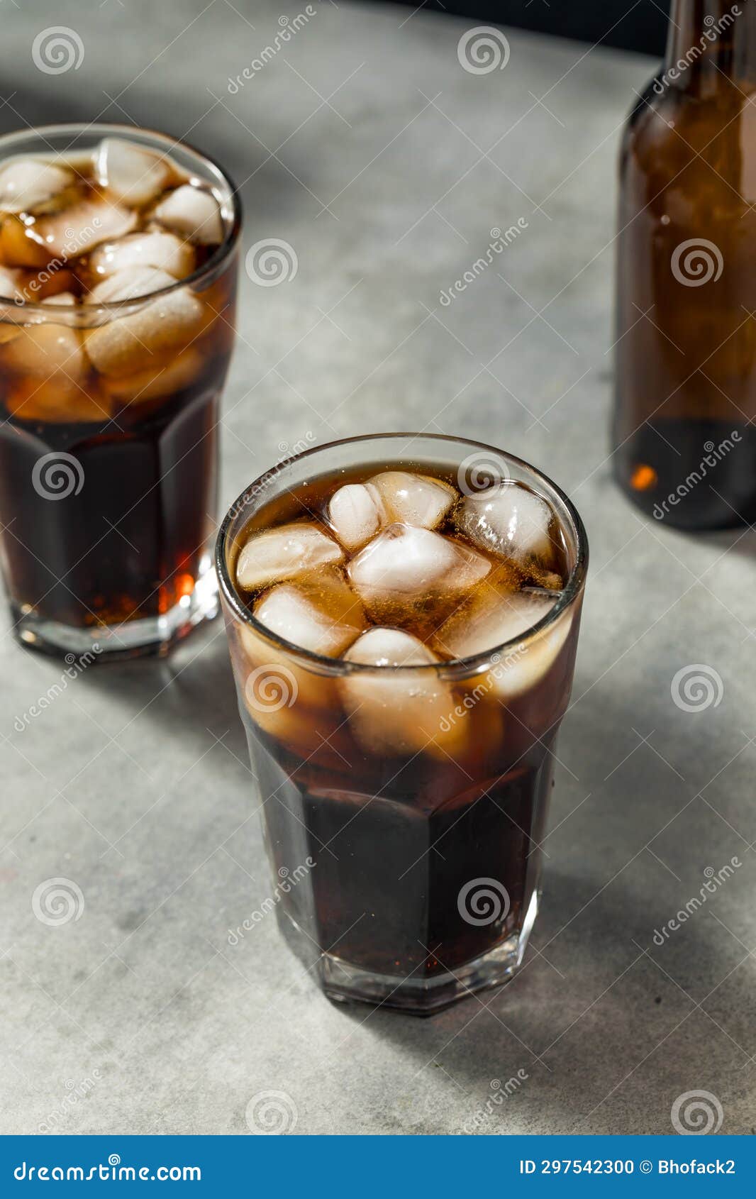 Cold Refreshing Dark Brown Cola Stock Photo - Image of soda, beverage ...