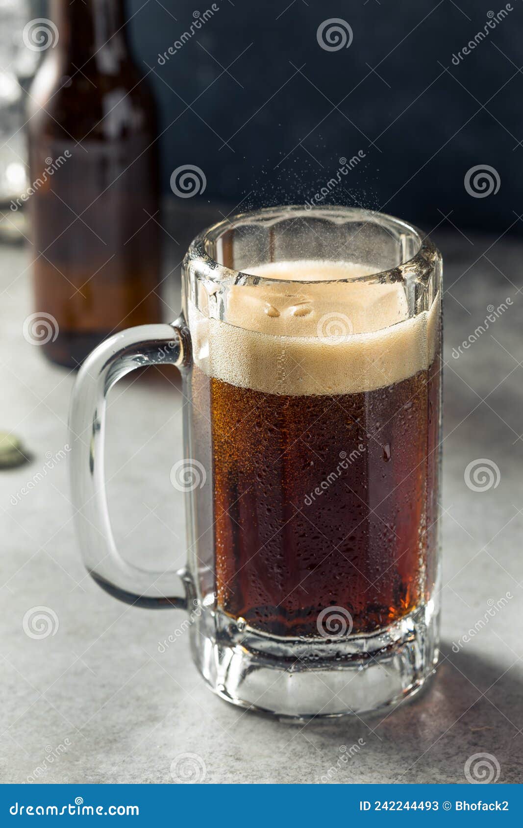 Cold Refreshing Root Beer Soda Stock Image - Image of root, cool: 242244493
