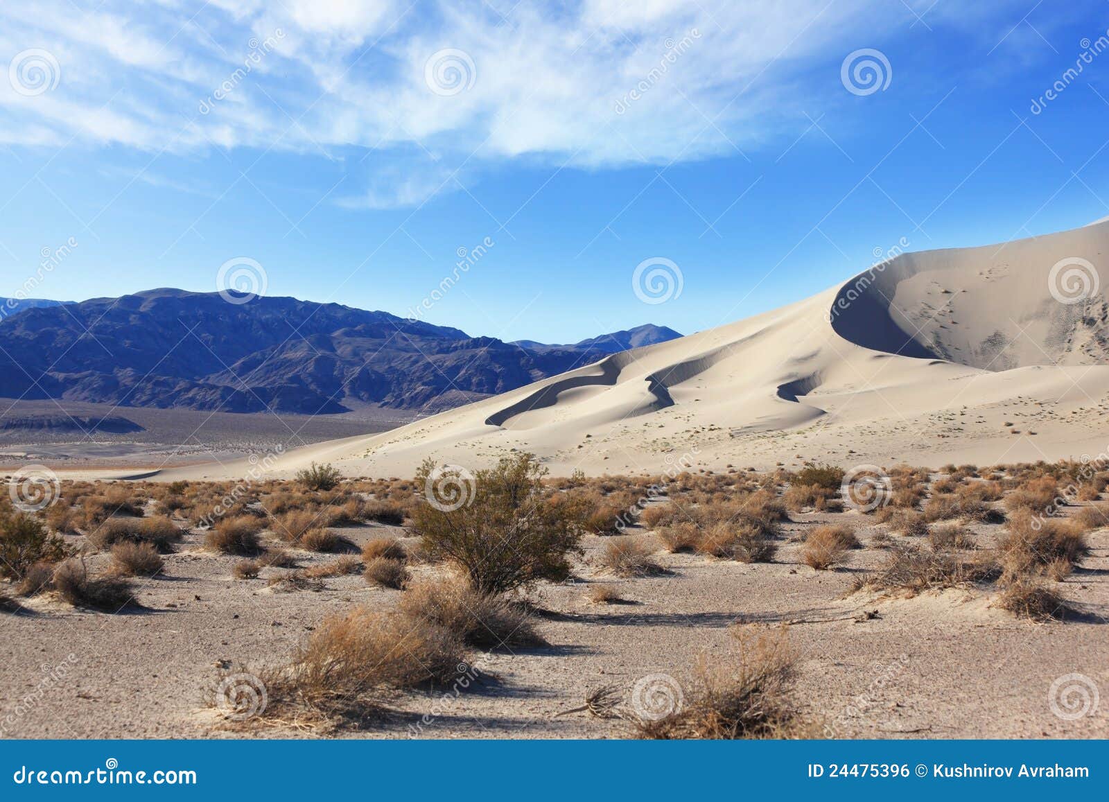 Cold Sands of the Famous Eureka Stock Photo - Image of beauty ...