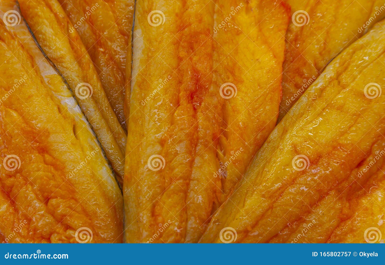 Cold Smoked Fish with Pepper and Drops of Fat Stock Image - Image of ...