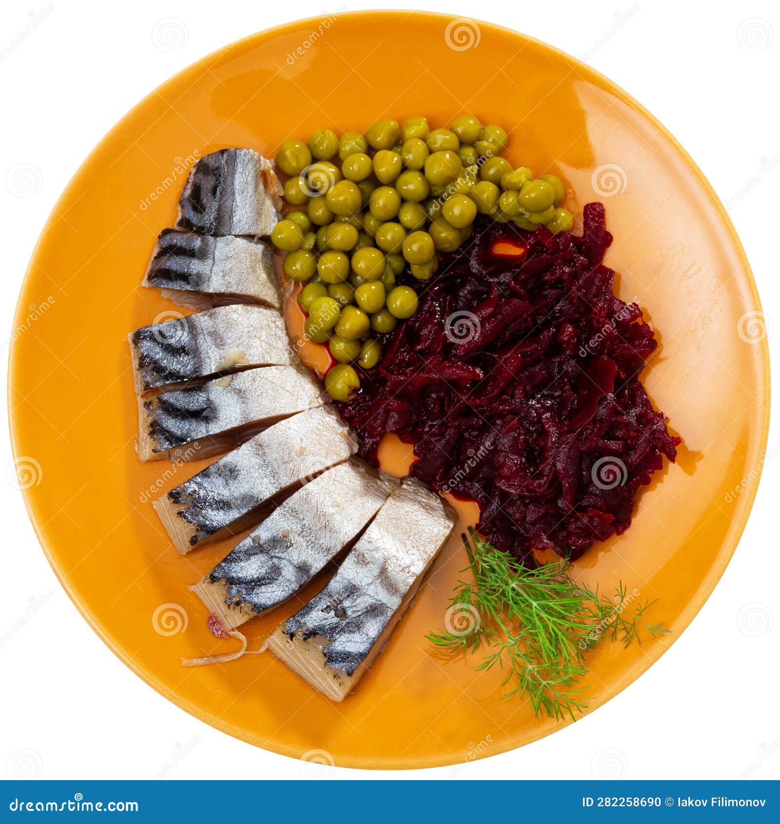 Cold Smoked Mackerel with Beetroot and Green Peas Stock Photo - Image ... Cold Smoked Mackerel with Beetroot and Green Peas Stock Photo - Image ...