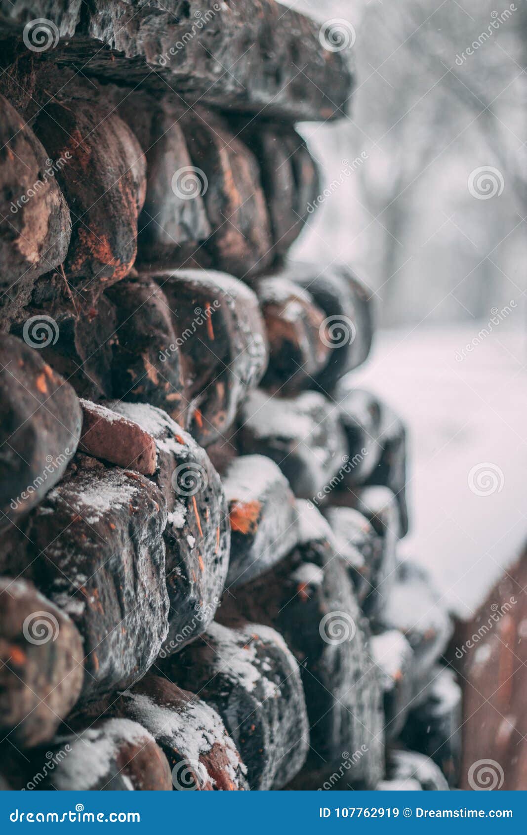Cold Stone stock image. Image of winters, stone, winterx27s - 107762919