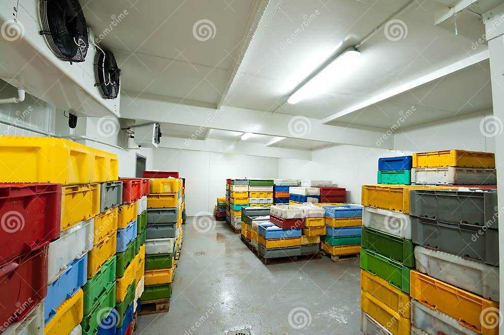 Cold storage stock image. Image of industry, cold, storing - 16485033
