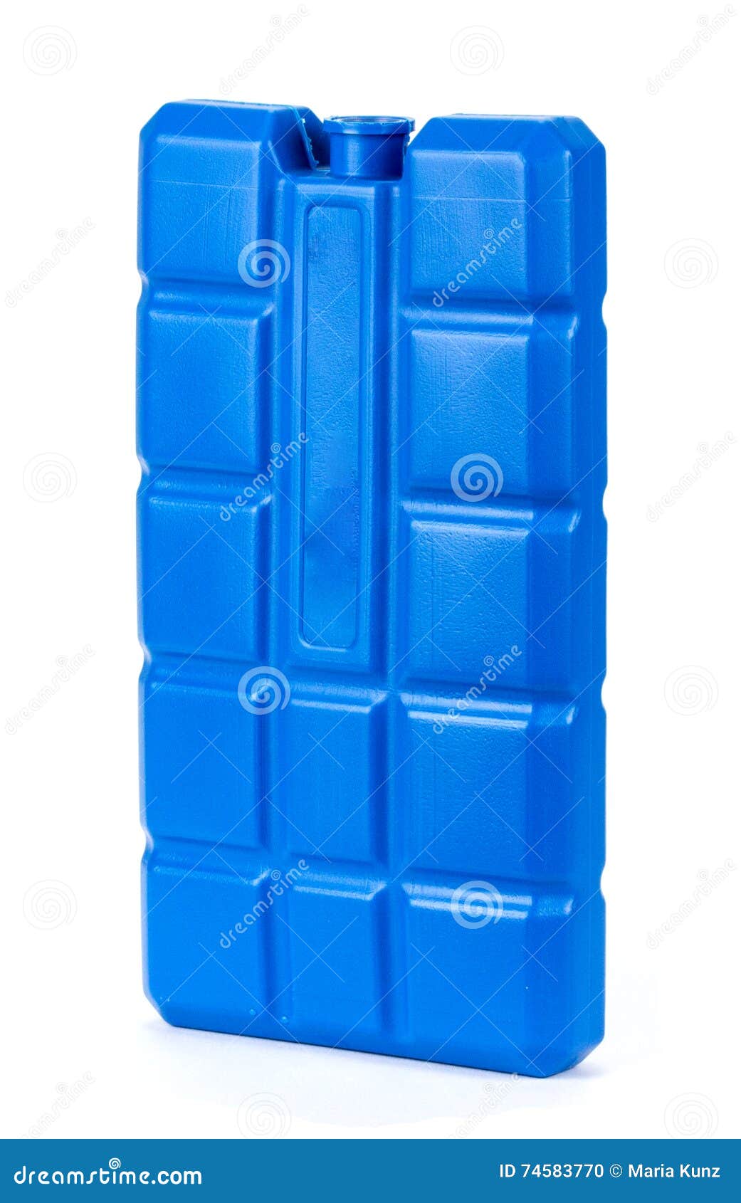 Cold Storage, Ice Plate for the Cooler Bag. Stock Photo - Image of ...