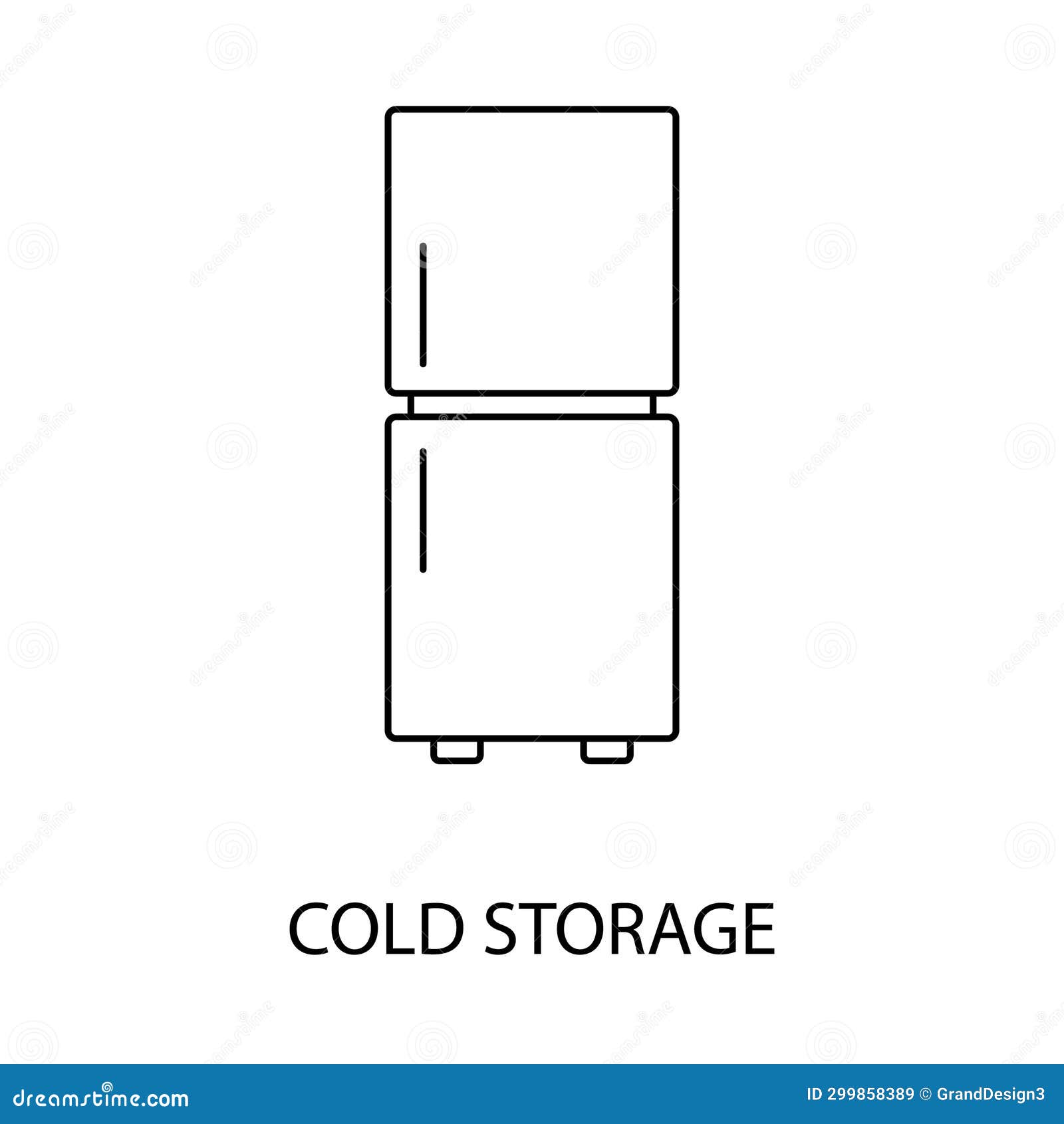 Cold Storage Line Icon Vector for Food Packaging, Refrigerator ... Cold Storage Line Icon Vector for Food Packaging, Refrigerator ...