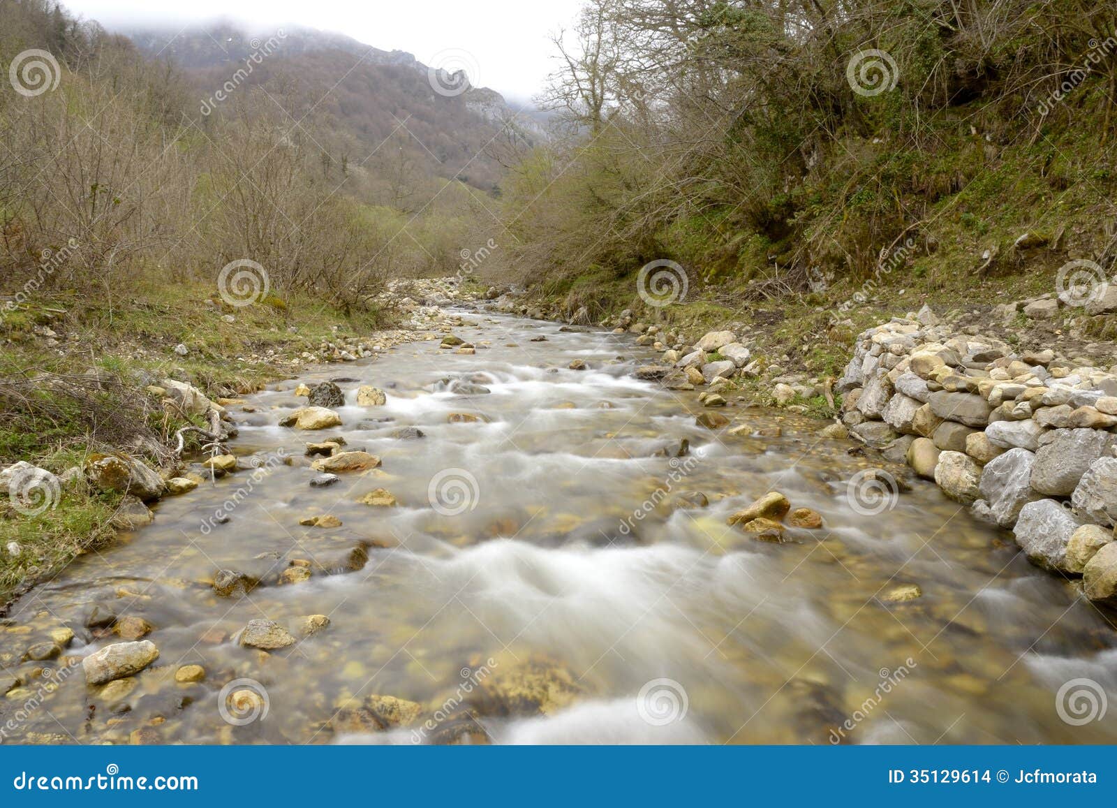 Cold streams stock photo. Image of colorsmooth, nature - 35129614