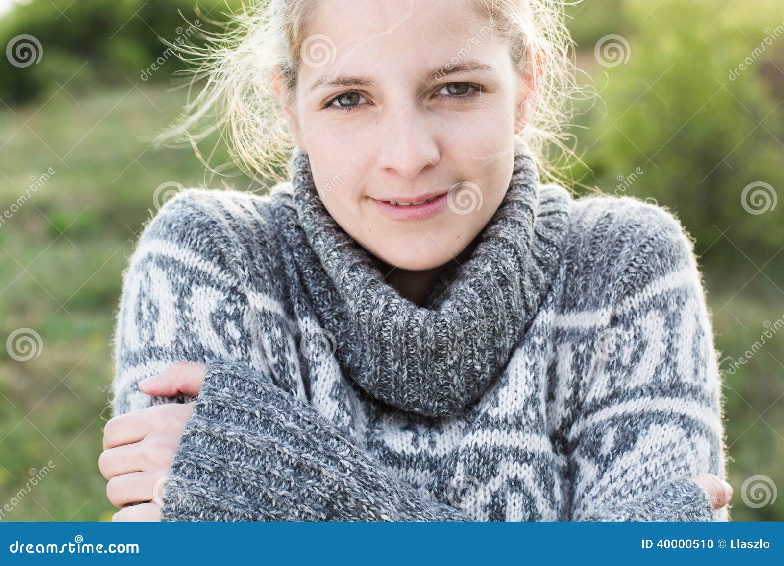 Cold summer evening stock photo. Image of wear, clothes - 40000510