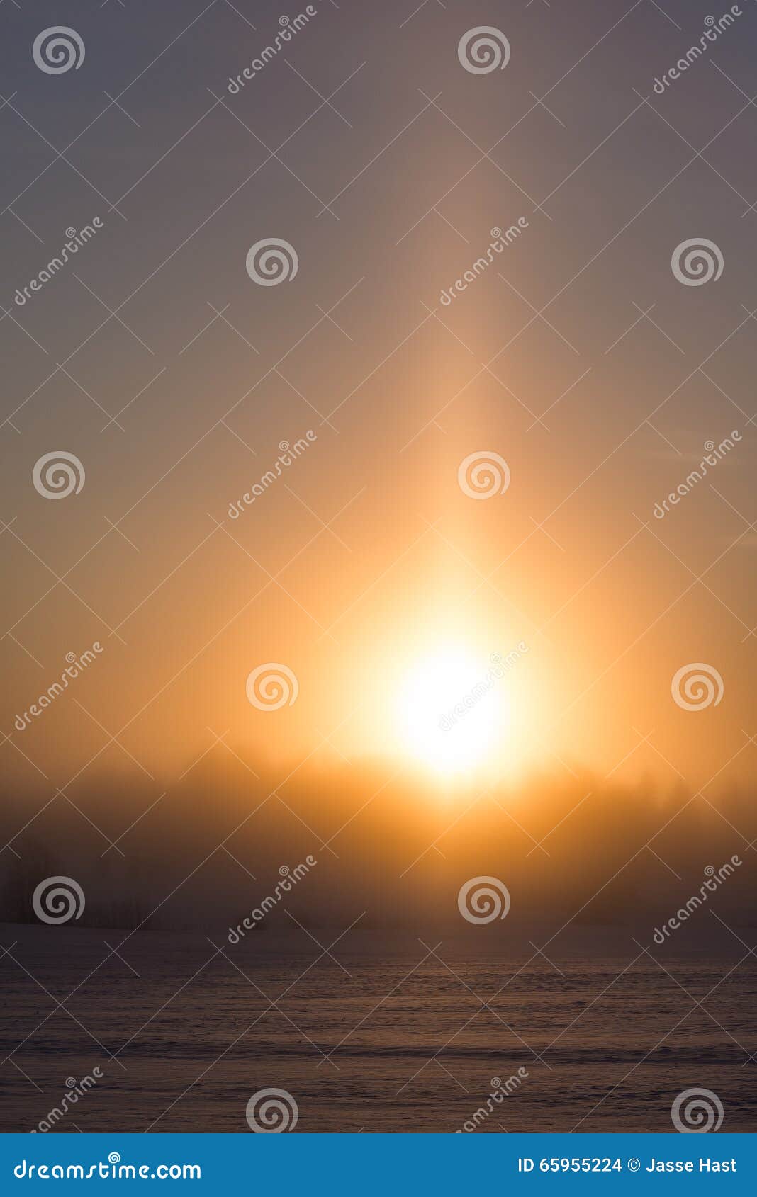 Cold sunrise moment stock photo. Image of nature, sunrise - 65955224