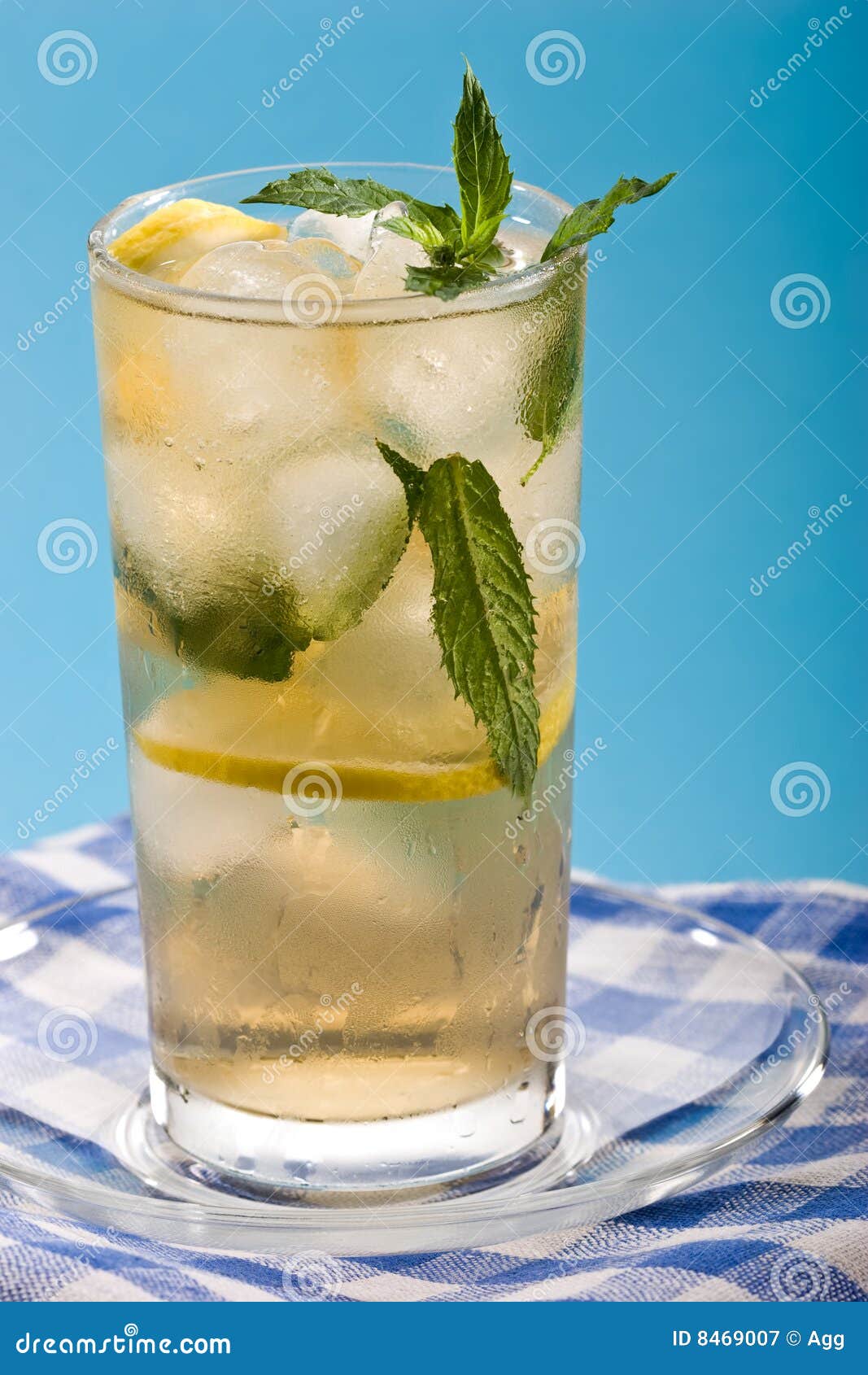 Cold tea stock image. Image of cool, glass, cold, beverage - 8469007