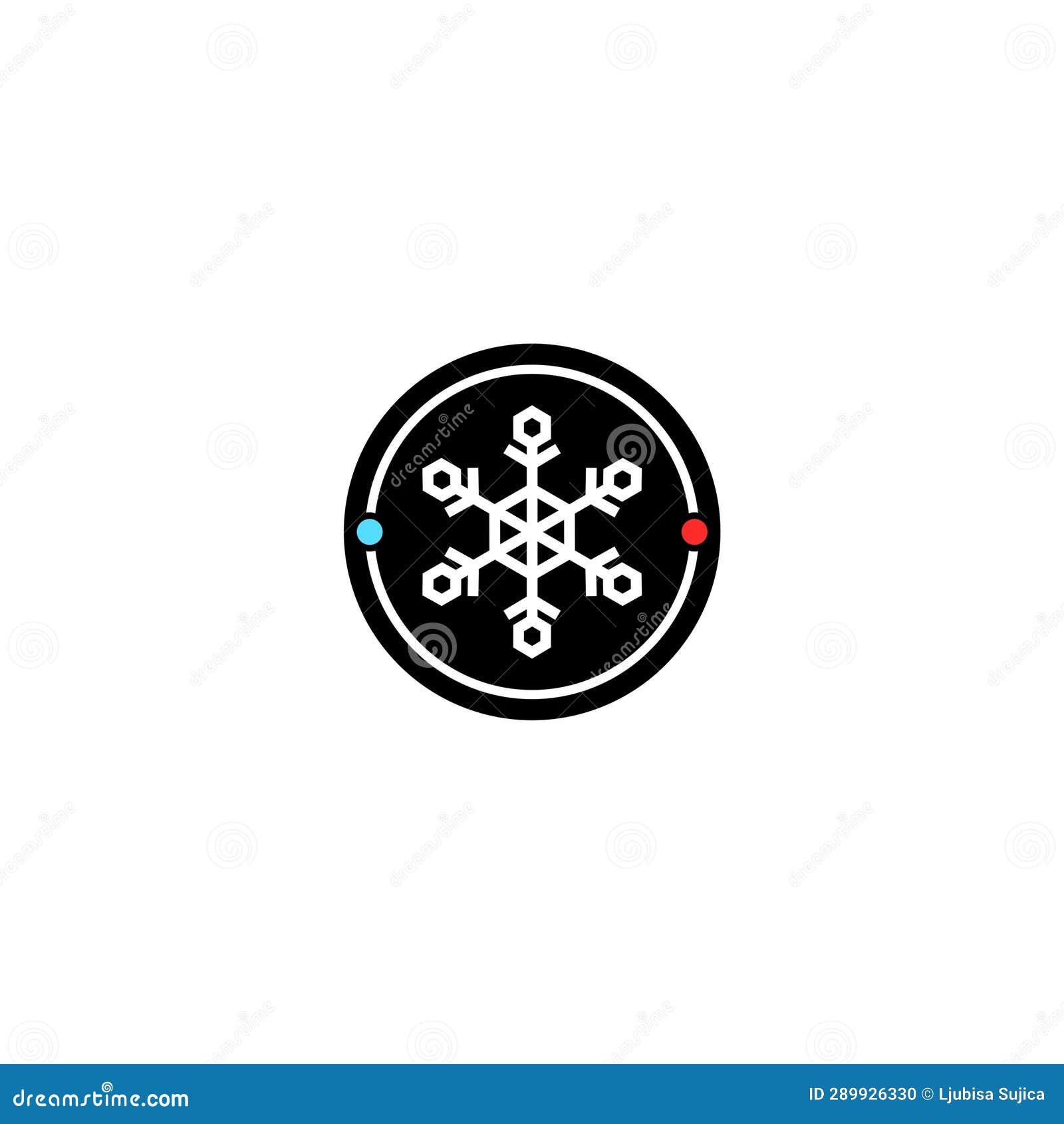 Cold Temperature Sign. Snowflake Logo, Freezer Icon Stock Vector ...