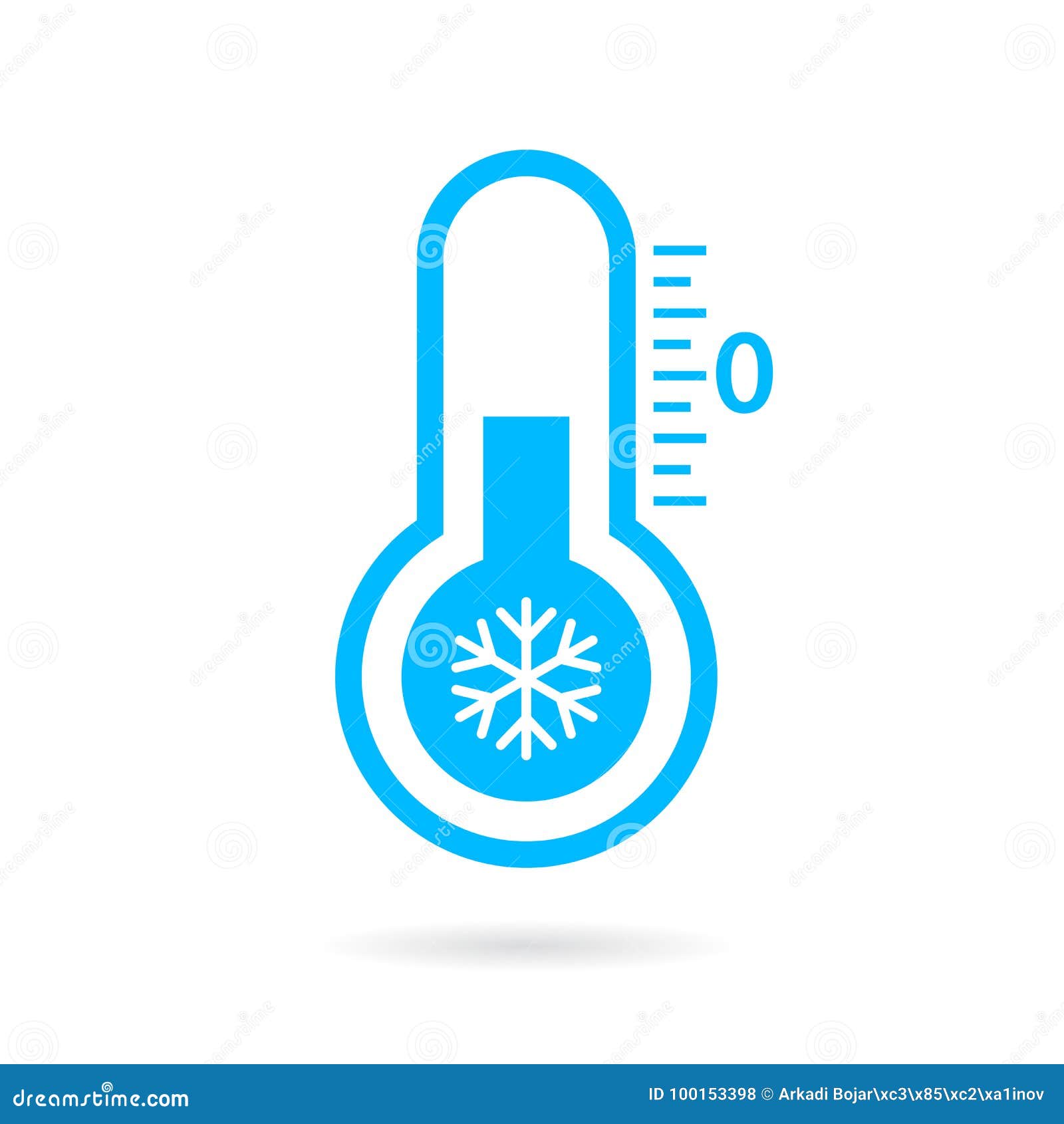 Low Temperature Vector Illustration Isolated On Black Background ... Low Temperature Vector Illustration Isolated On Black Background ...