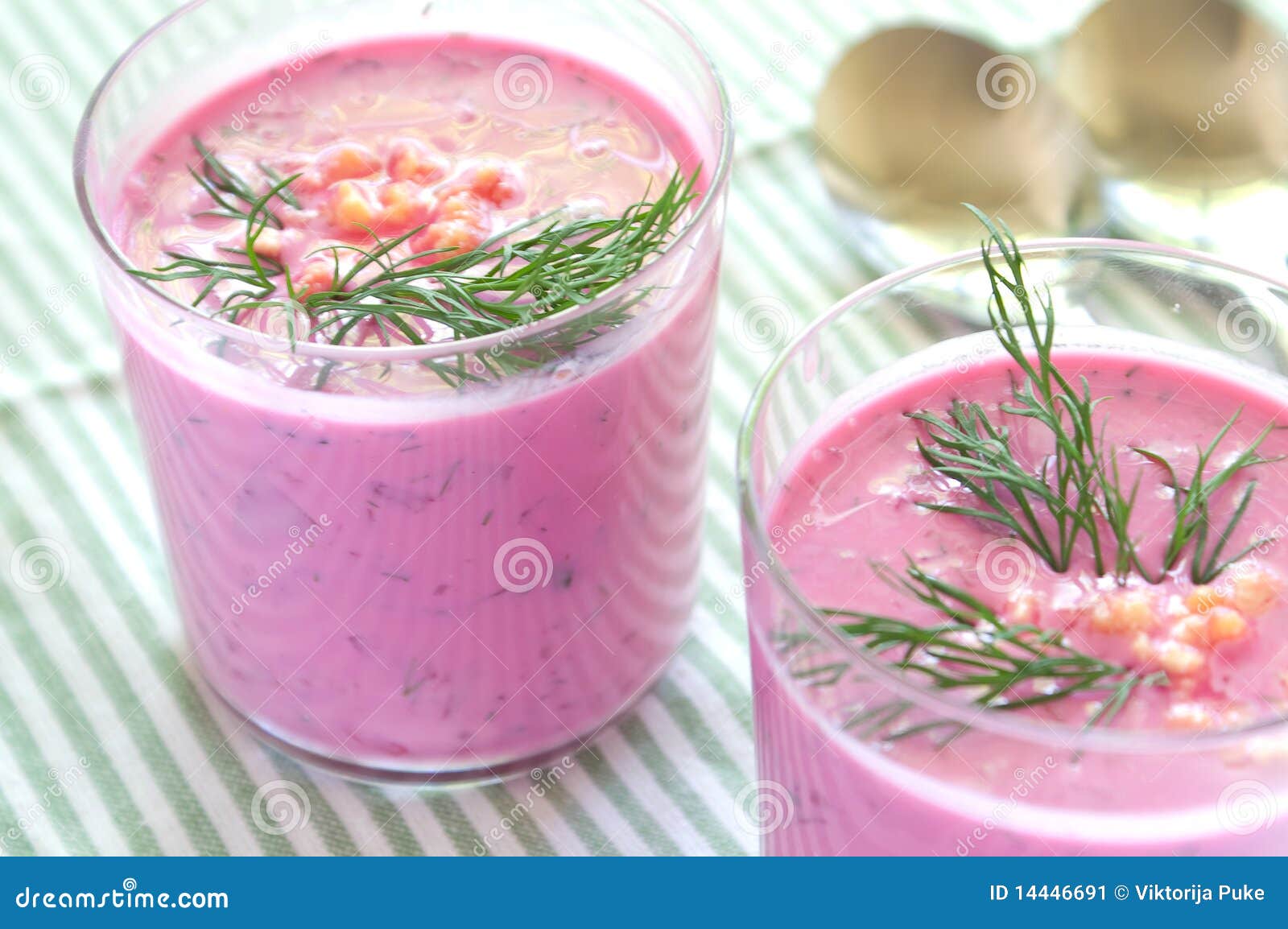 Cold vegetable soup stock image. Image of cuisine, beet - 14446691