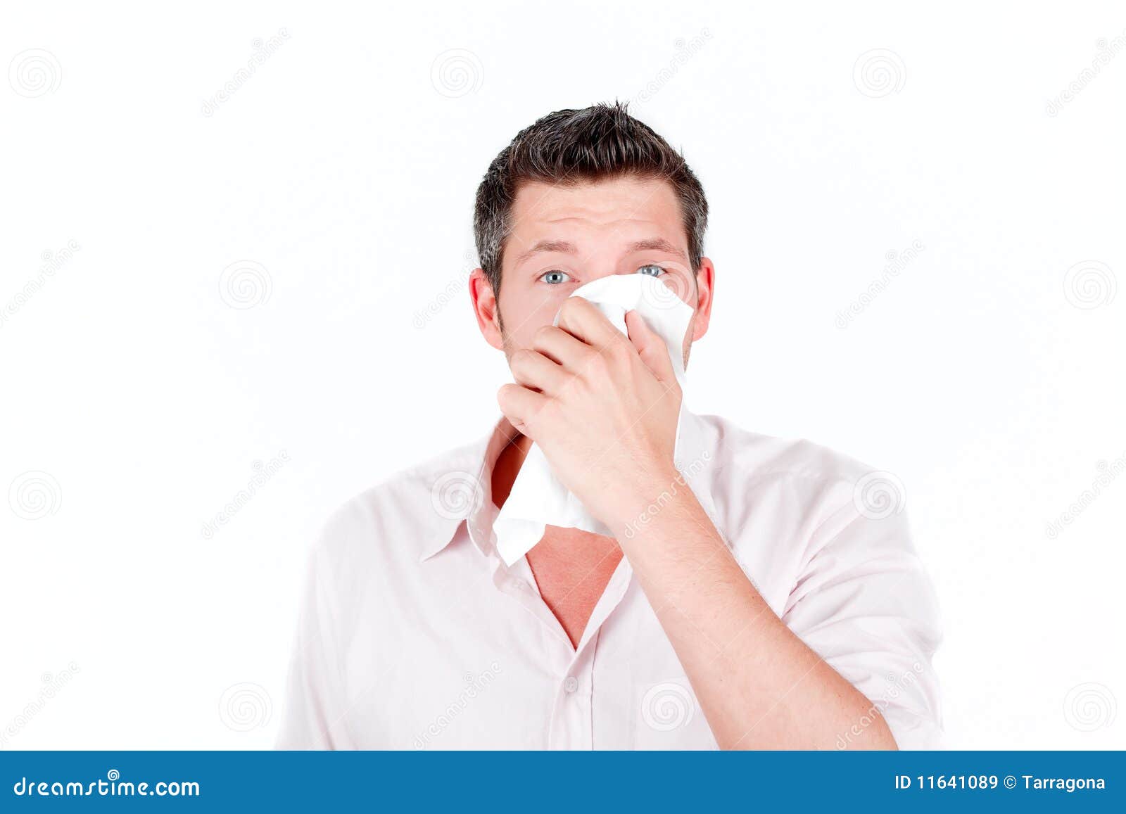 Cold virus sneeze stock image. Image of care, cough, allergy - 11641089