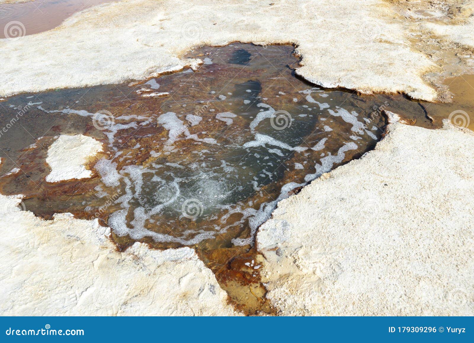 Cold volcanic springs stock photo. Image of natural - 179309296