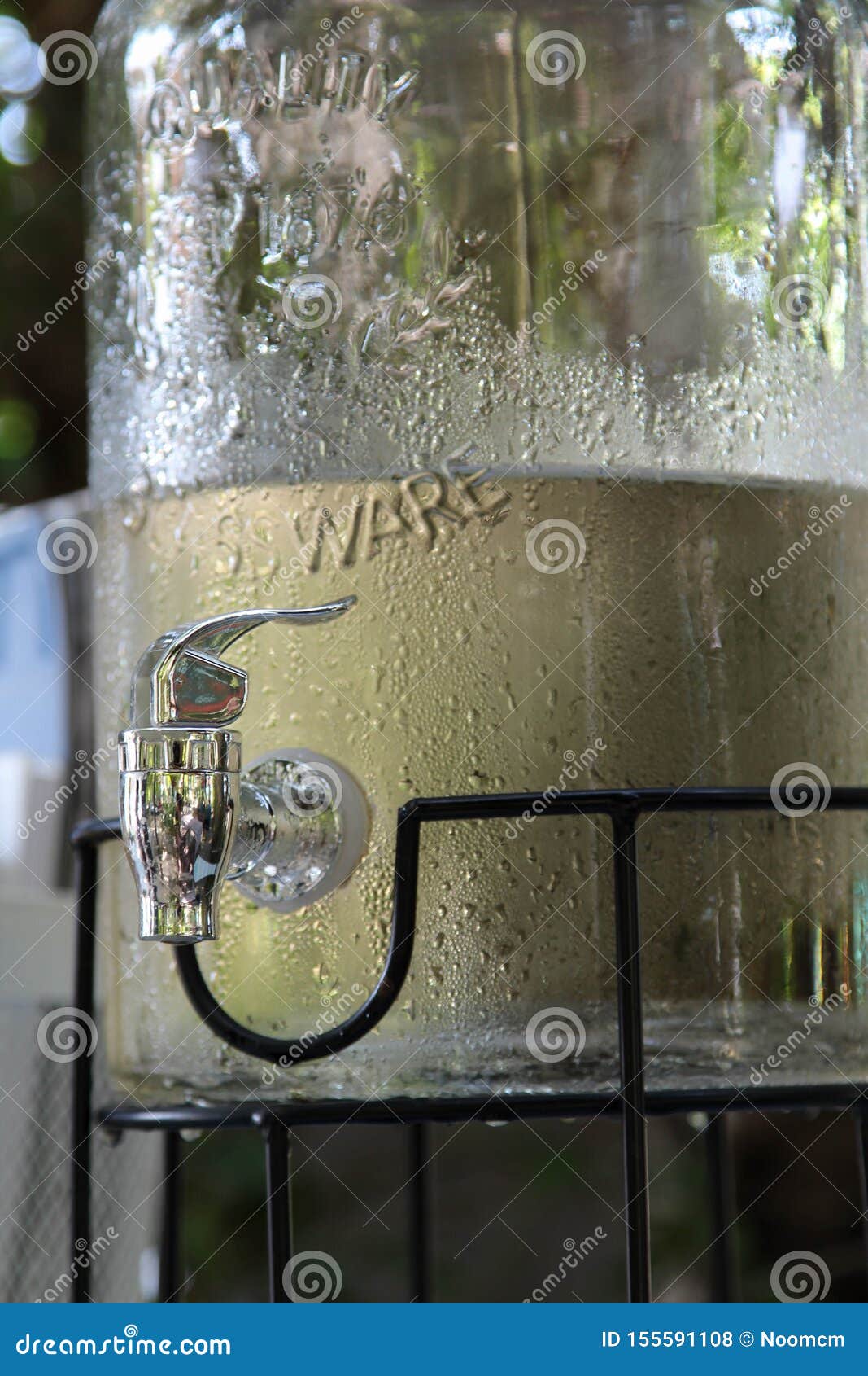 Cold water in cooler. stock photo. Image of cooler, healthy - 155591108