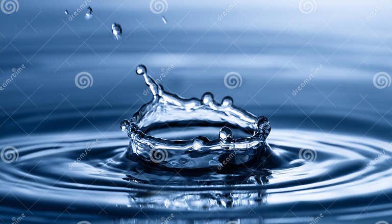Cold water drop stock illustration. Illustration of drink - 345855761