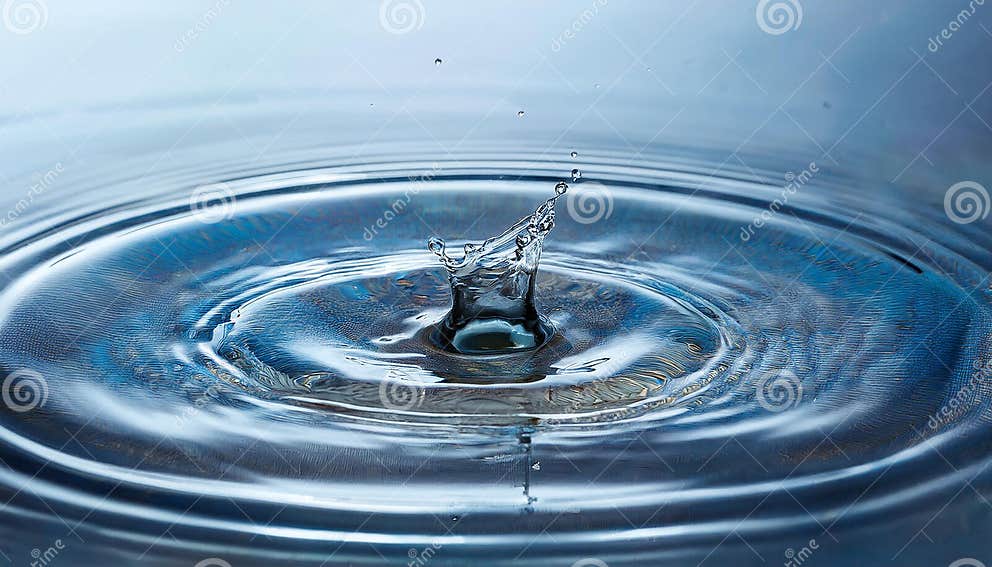 Cold water drop stock illustration. Illustration of purple - 345855820