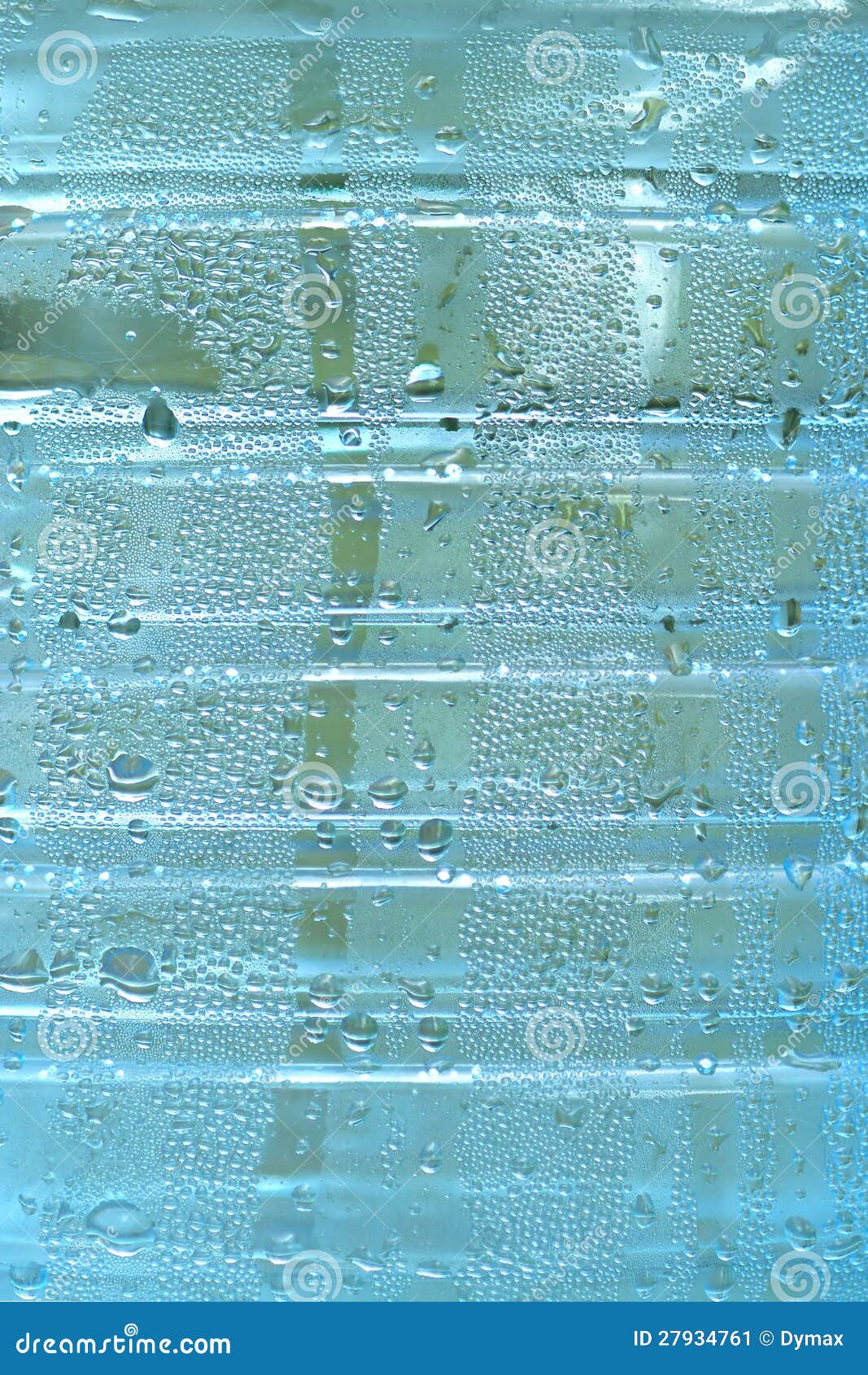 Cold Water Drops on Can Closeup Stock Image - Image of details, drinks ...