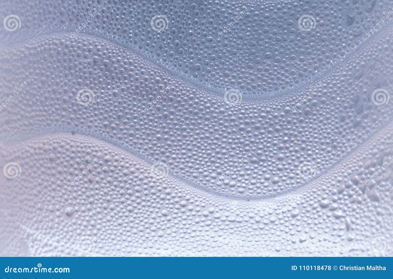 Cold Water Drops or the Frozen Bottle Stock Photo - Image of close ...