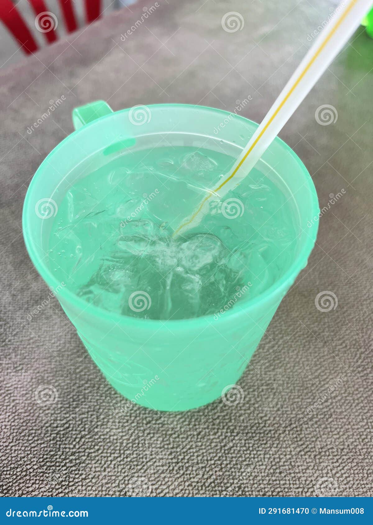 Cold water in a glass cup stock photo. Image of container - 291681470