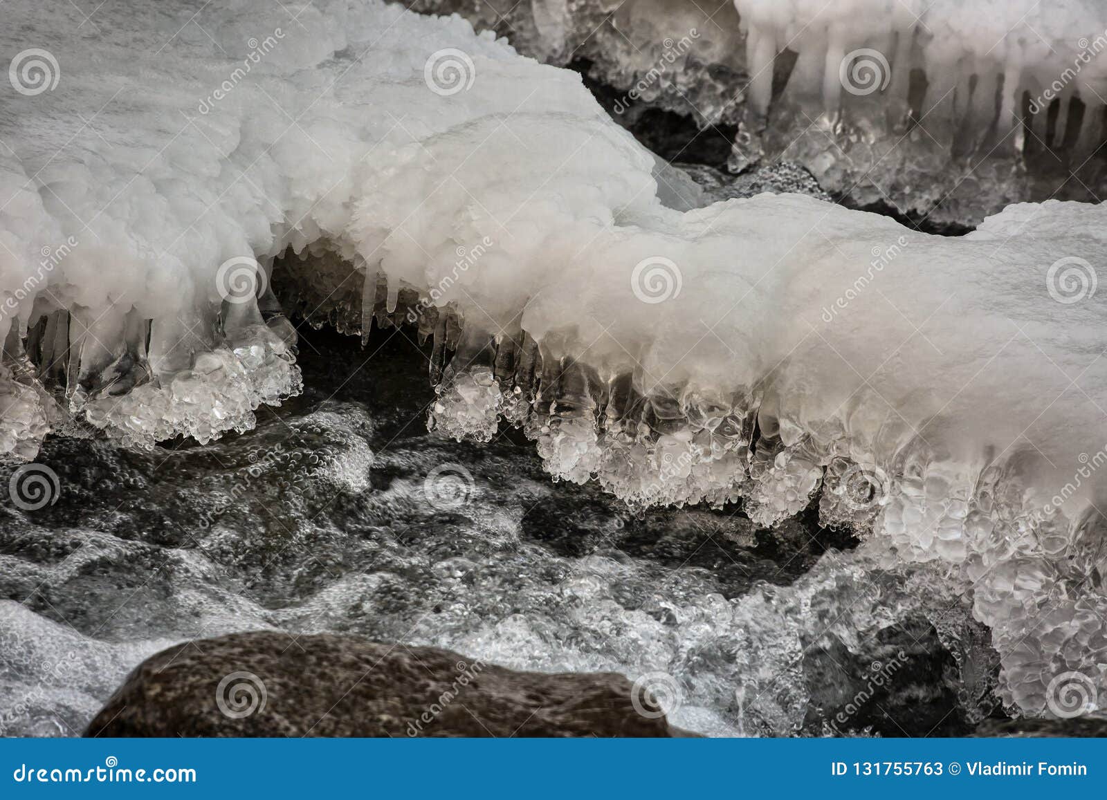 Cold water. stock image. Image of frost, white, light - 131755763