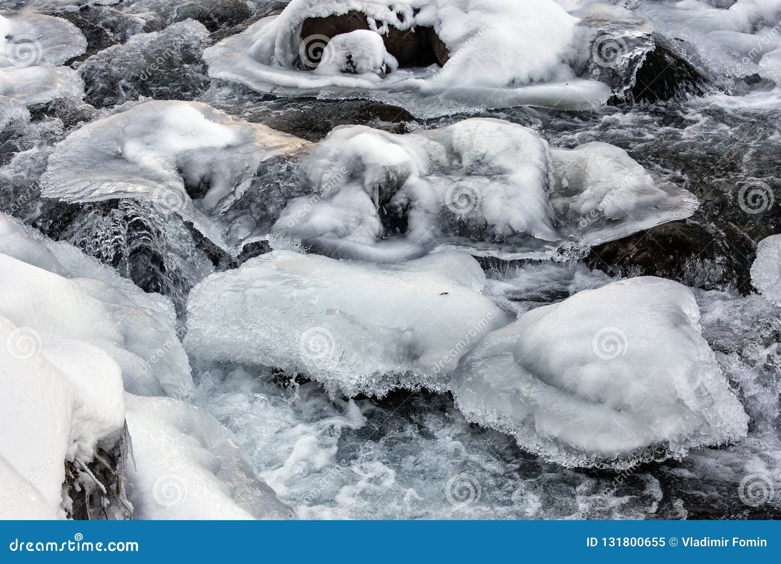 Cold water. stock image. Image of frost, warm, morning - 131800655