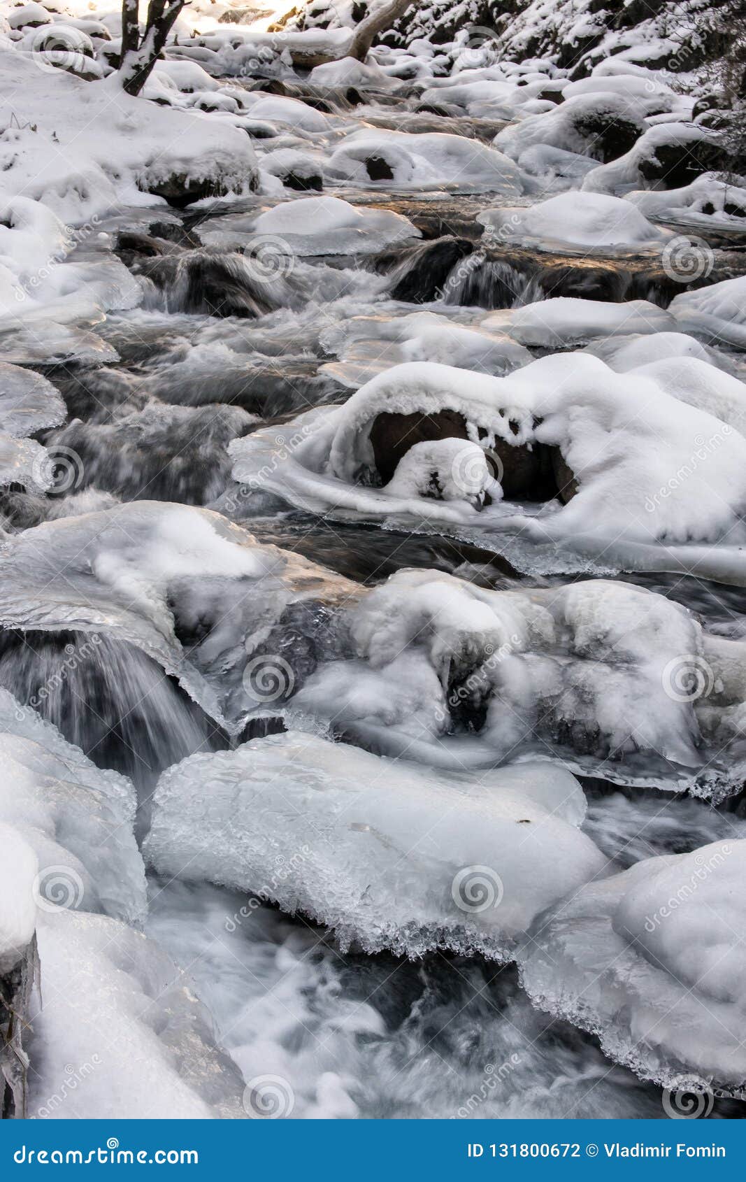 Cold water. stock photo. Image of snow, fresh, warm - 131800672