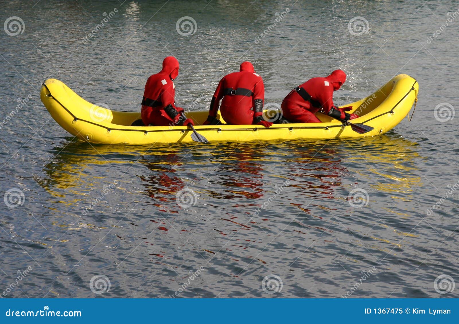 Water Rescue Operation, A Man Overboard And A Rescue Service Rescues ...