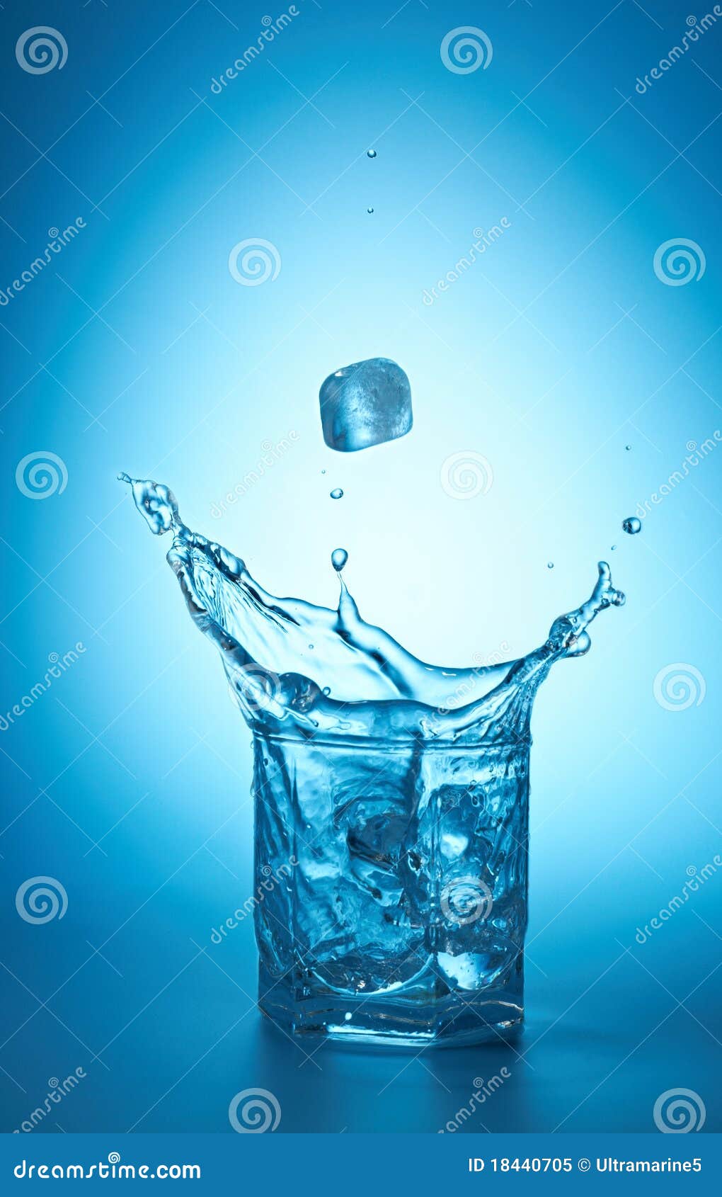 Cold water splash stock image. Image of transparent, backgrounds - 18440705