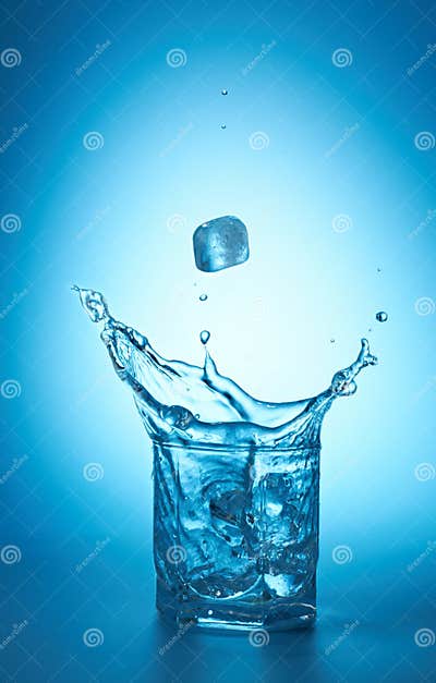 Cold water splash stock image. Image of transparent, backgrounds - 18440705
