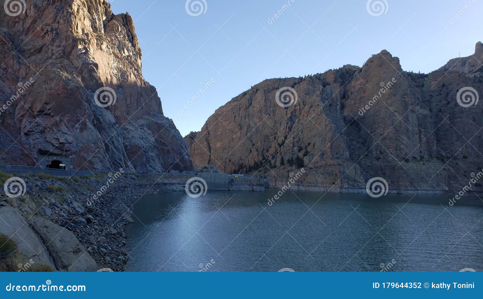 Cold Water Surrounded by Rocks Stock Photo - Image of ocean, mountain ...