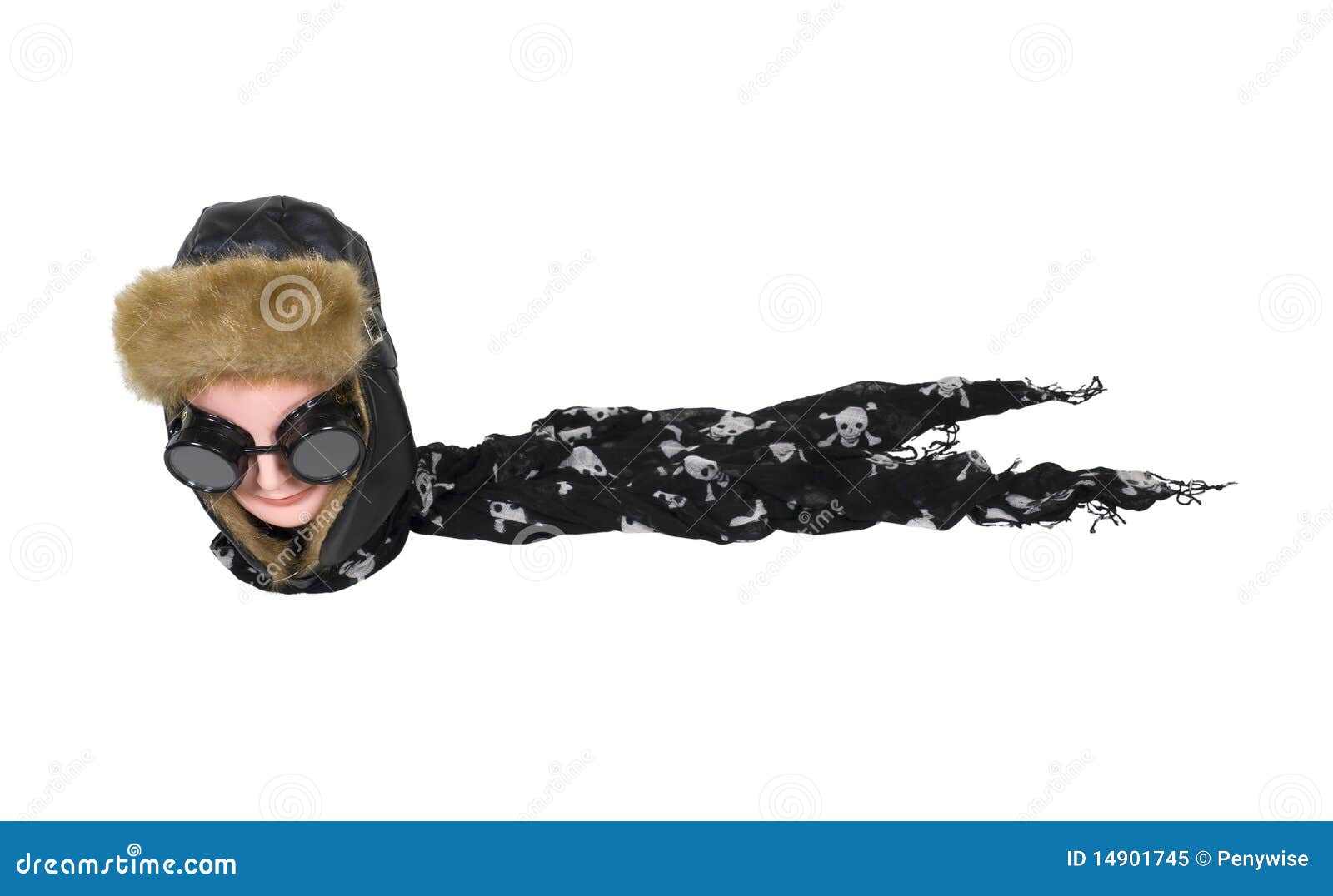 Cold Weather Flying Aviator Kit Stock Image - Image of airplane, tinted ...