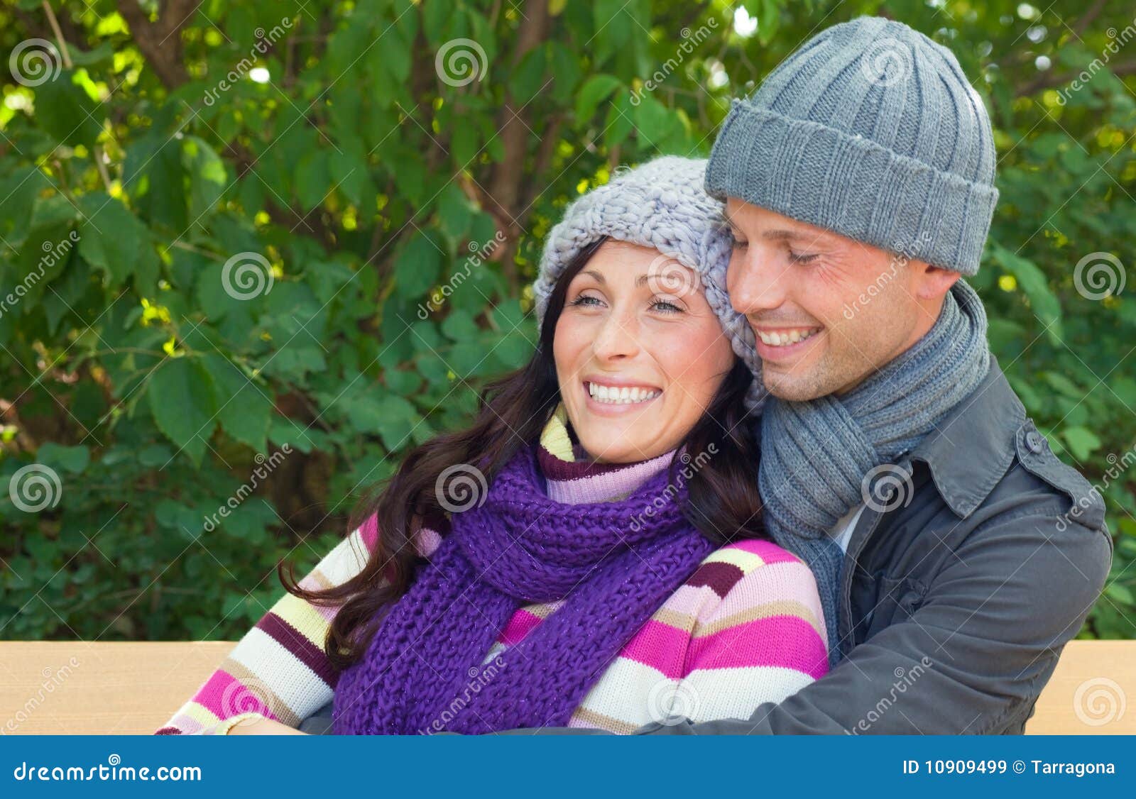 Cold weather happy people stock image. Image of outdoor - 10909499
