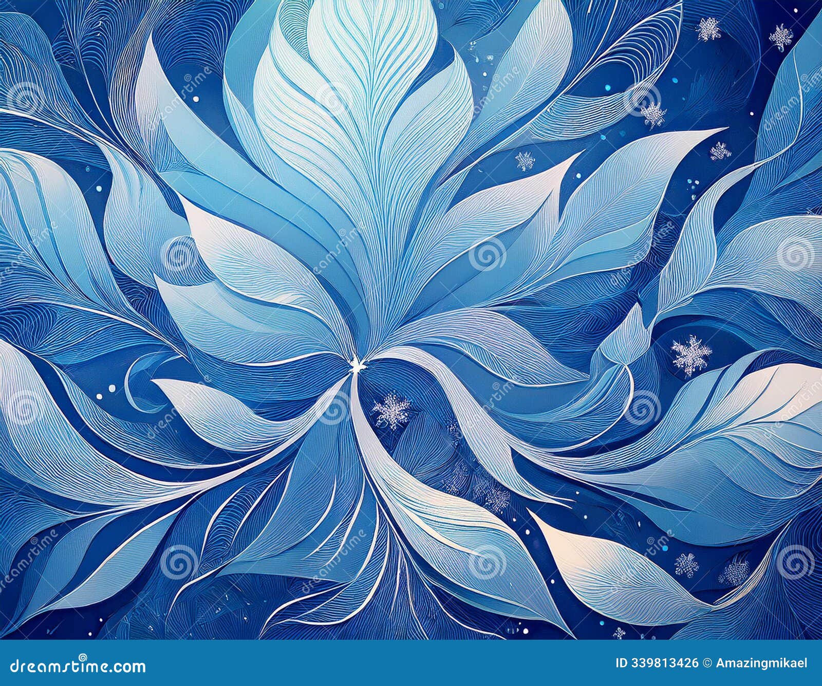 Cold Winter Background Design with Copy Space Stock Photo - Image of ...