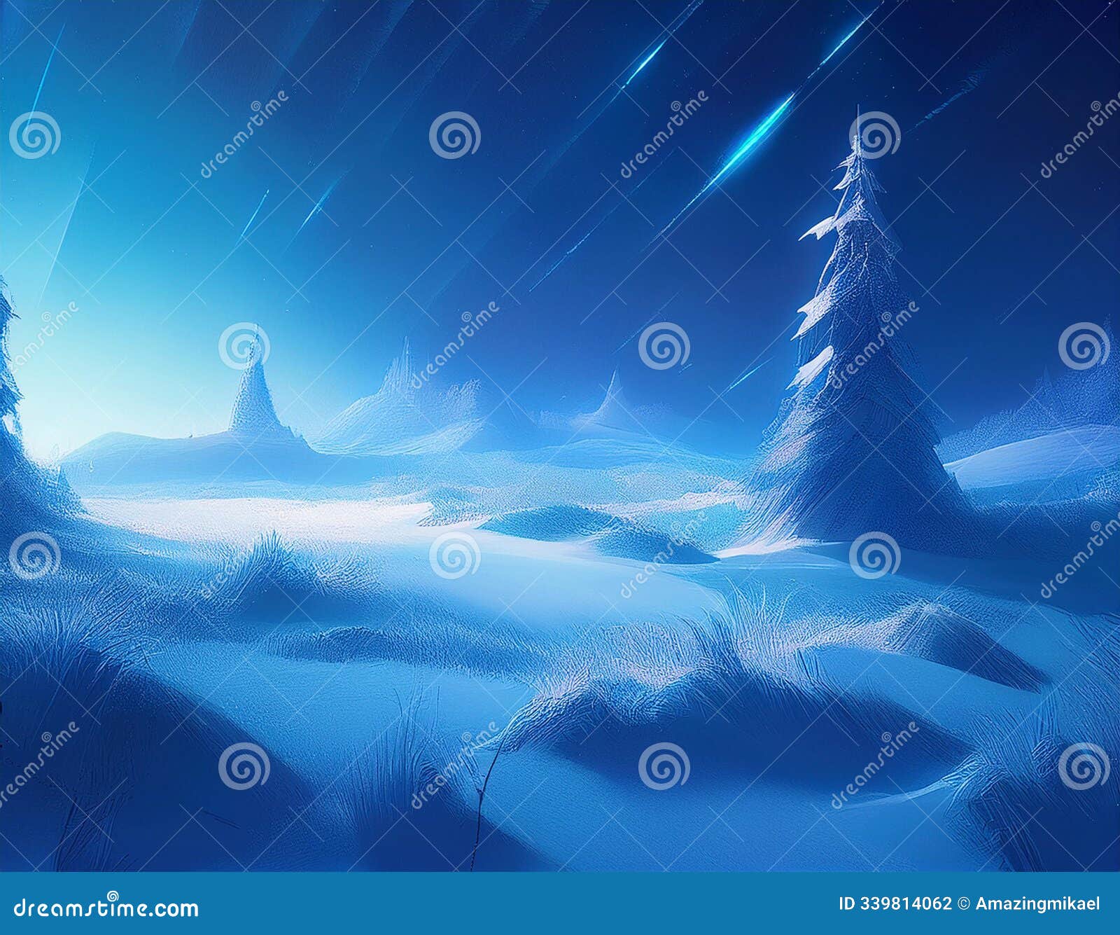Cold Winter Background Design with Copy Space Stock Photo - Image of ...