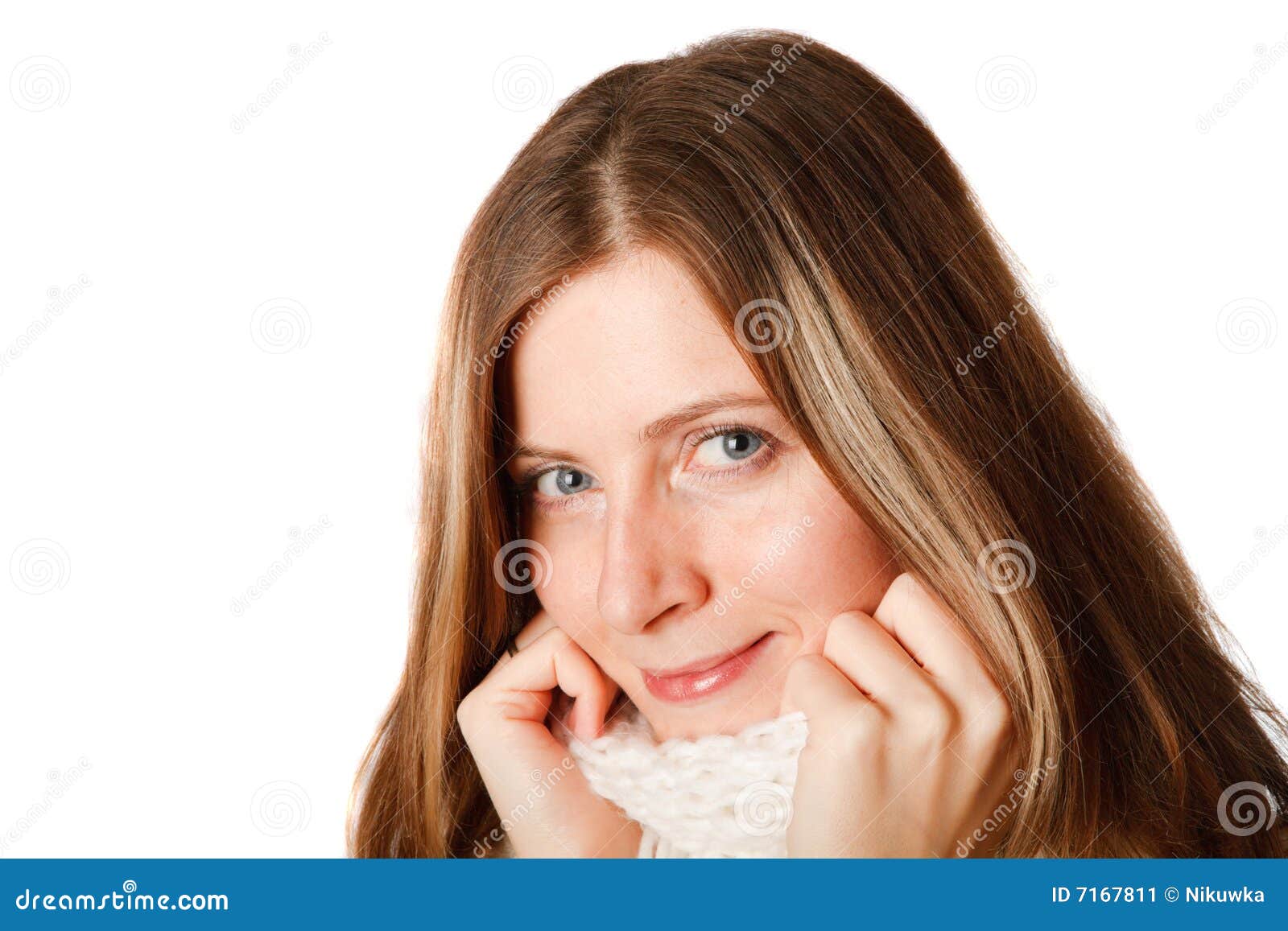 Cold Winter Woman stock image. Image of female, beauty - 7167811