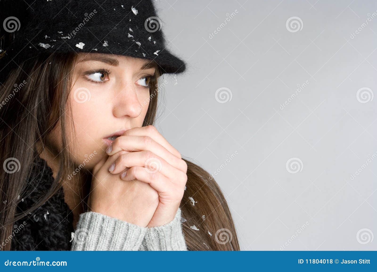Cold Woman stock photo. Image of fashion, girls, beautiful - 11804018