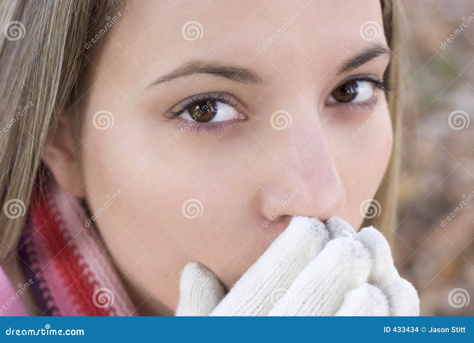 Cold Woman stock photo. Image of teenagers, girl, people - 433434