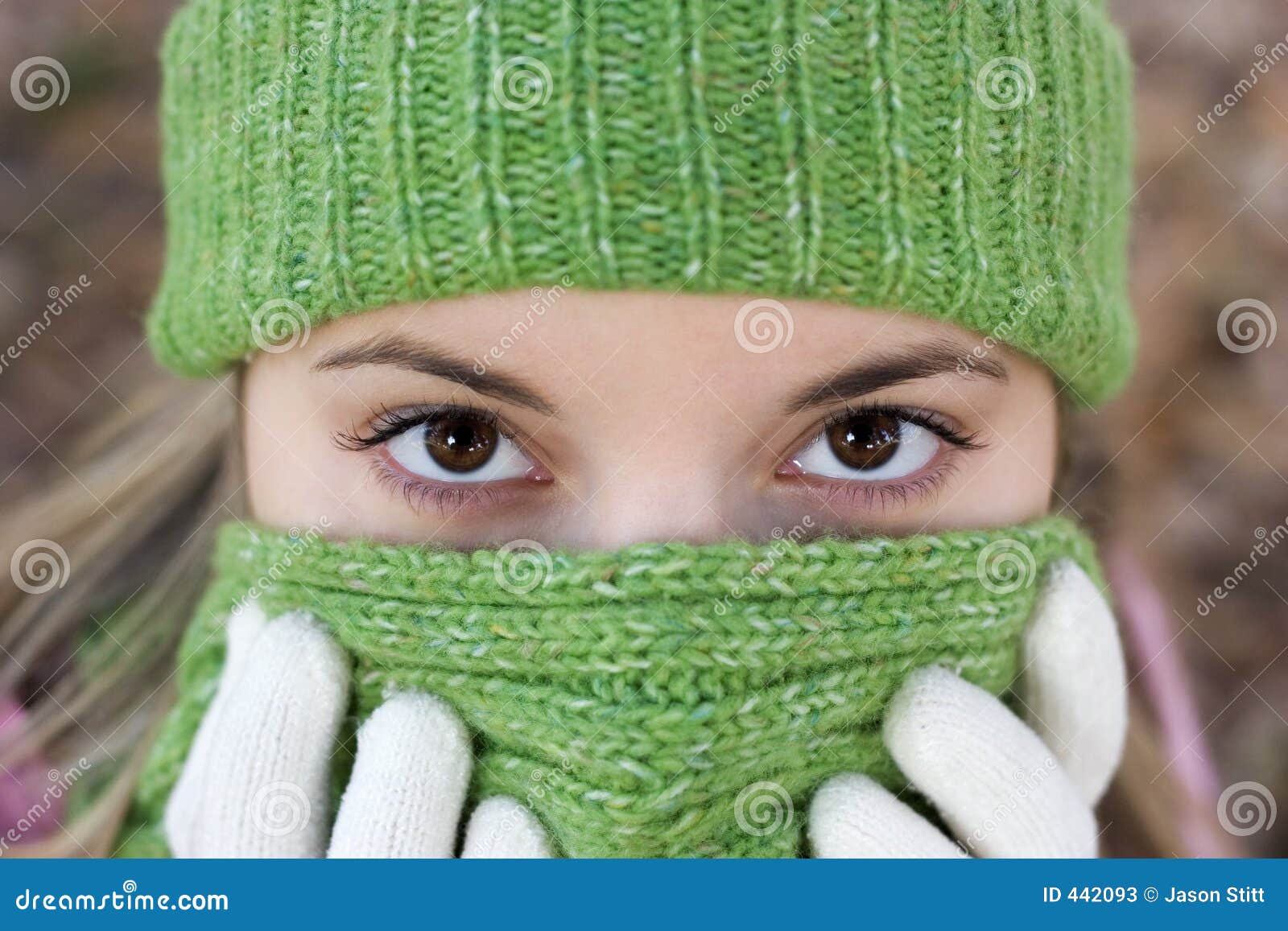 Cold Woman stock image. Image of teens, young, people, smile - 442093