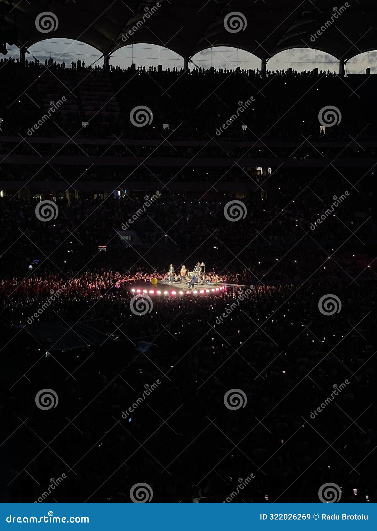 Coldplay at National Arena Stadium, Bucharest, 12 June 2024 Editorial ...