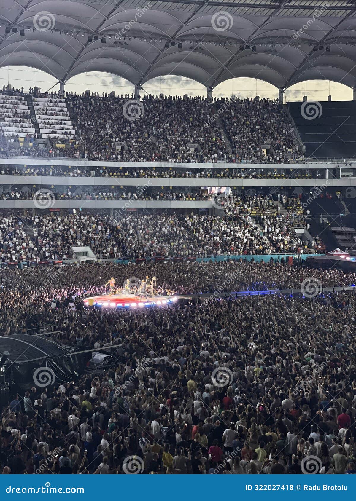 Coldplay at National Arena Stadium, Bucharest, 12 June 2024 Editorial ...