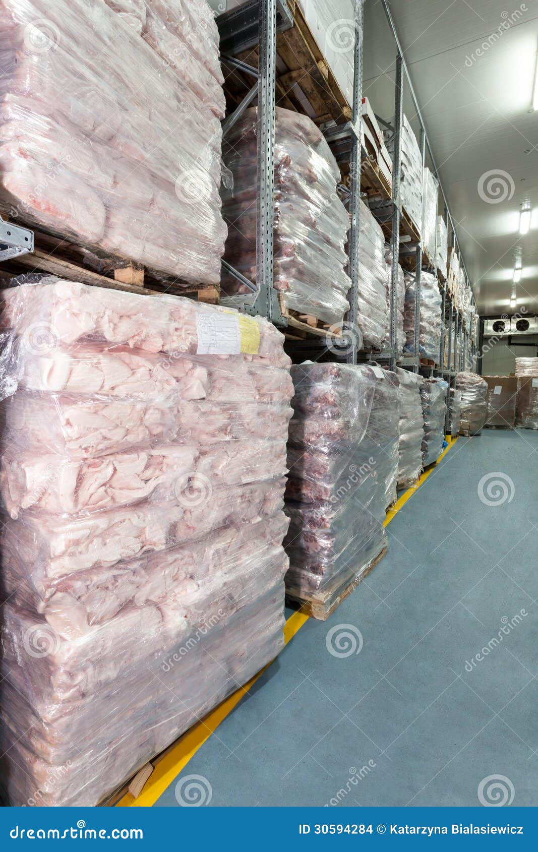 Coldstore stock photo. Image of delivery, merchandise - 30594284