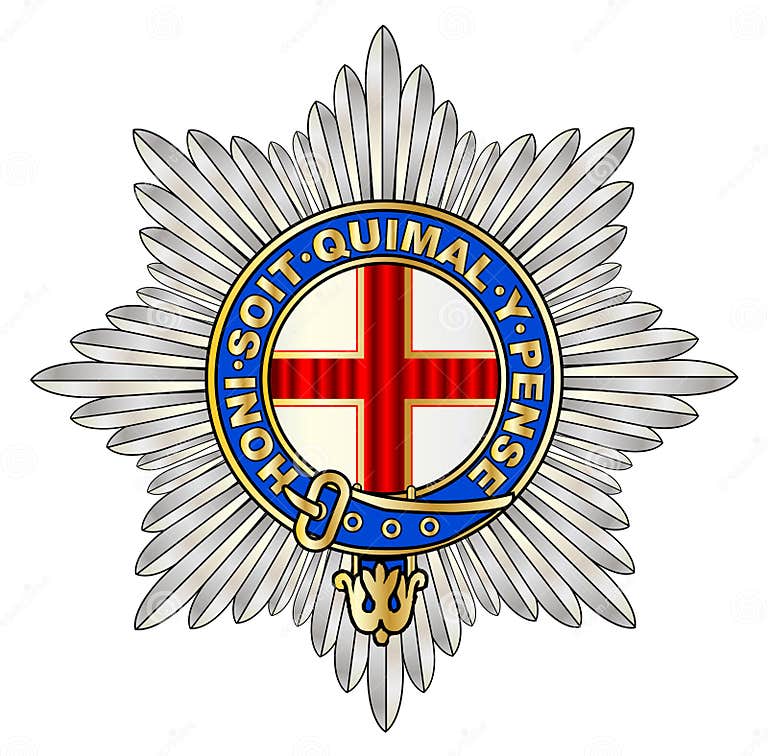 Coldstream Guards Emblem stock vector. Illustration of isolated - 99406056