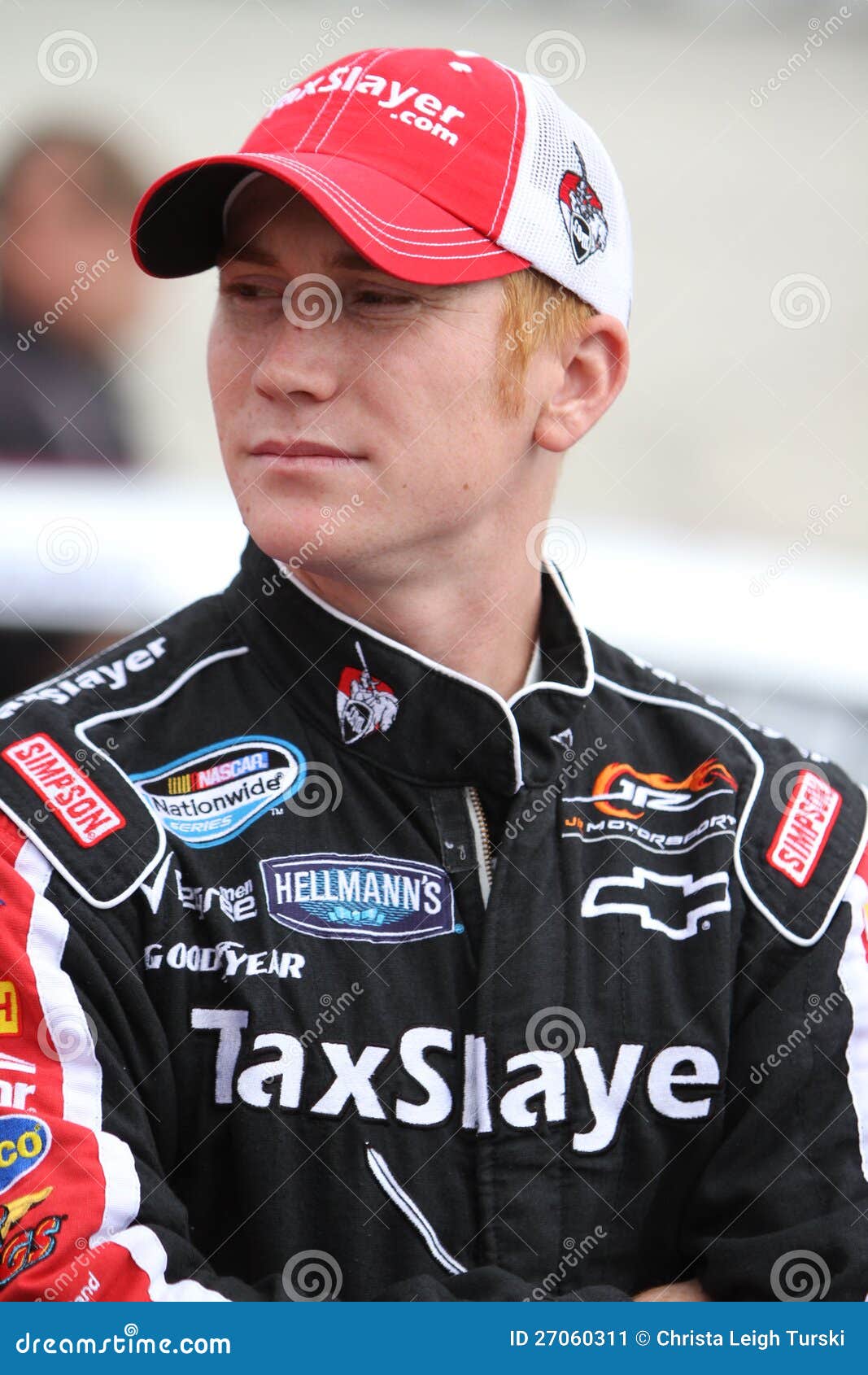 Cole Whitt at track editorial photo. Image of shot, cole - 27060311