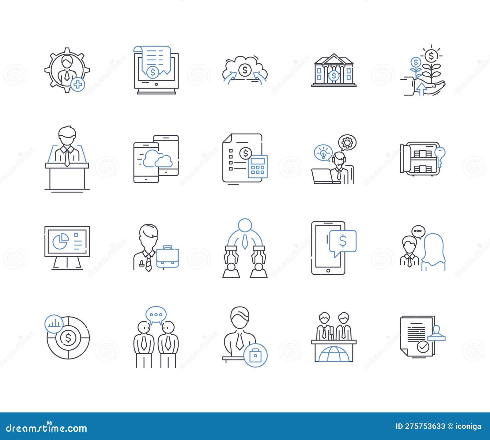 Colección De Iconos De Línea De Desarrollo Web Html Css Javascript Framework Php Backend Front