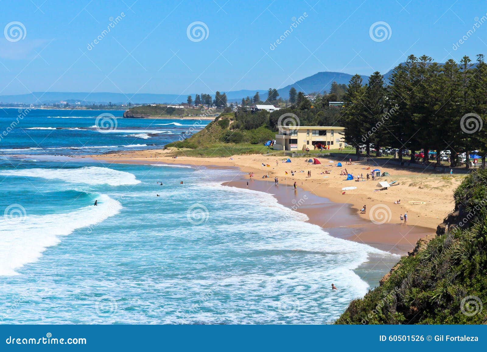 Coledale Beach stock photo. Image of coledale, spring - 60501526
