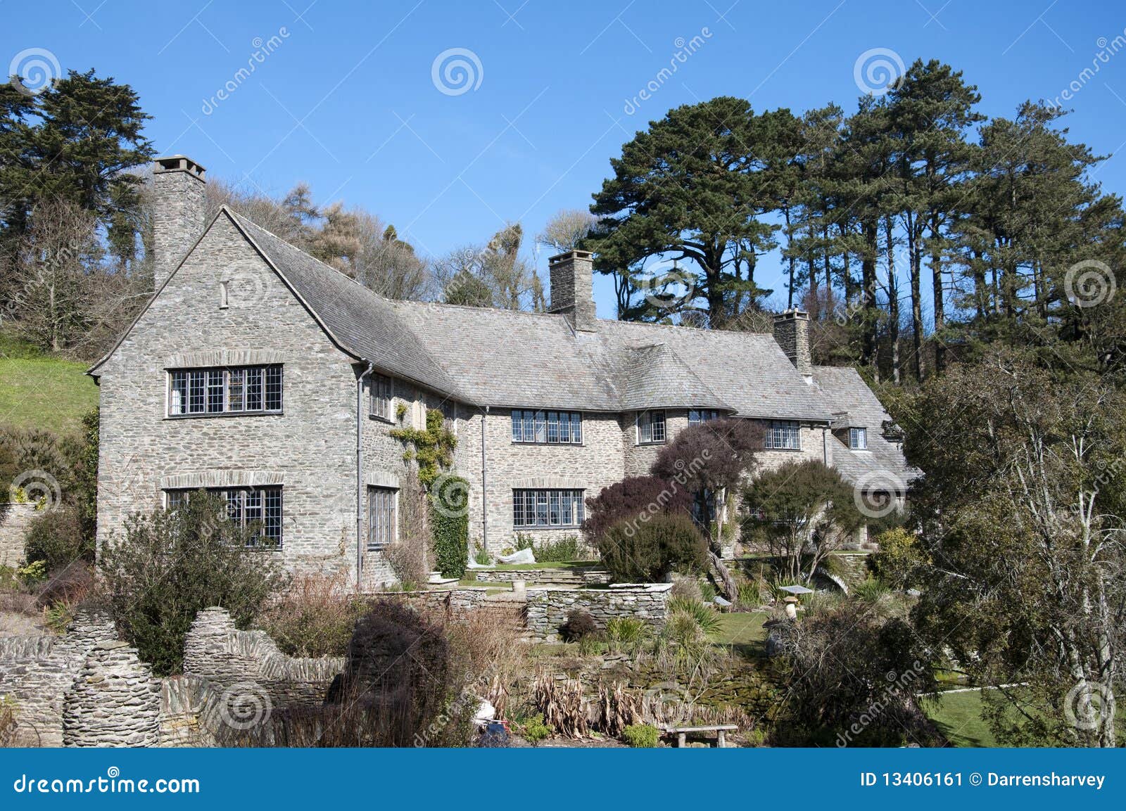 Coleton Fishacre Country House in Devon Editorial Photo - Image of ...
