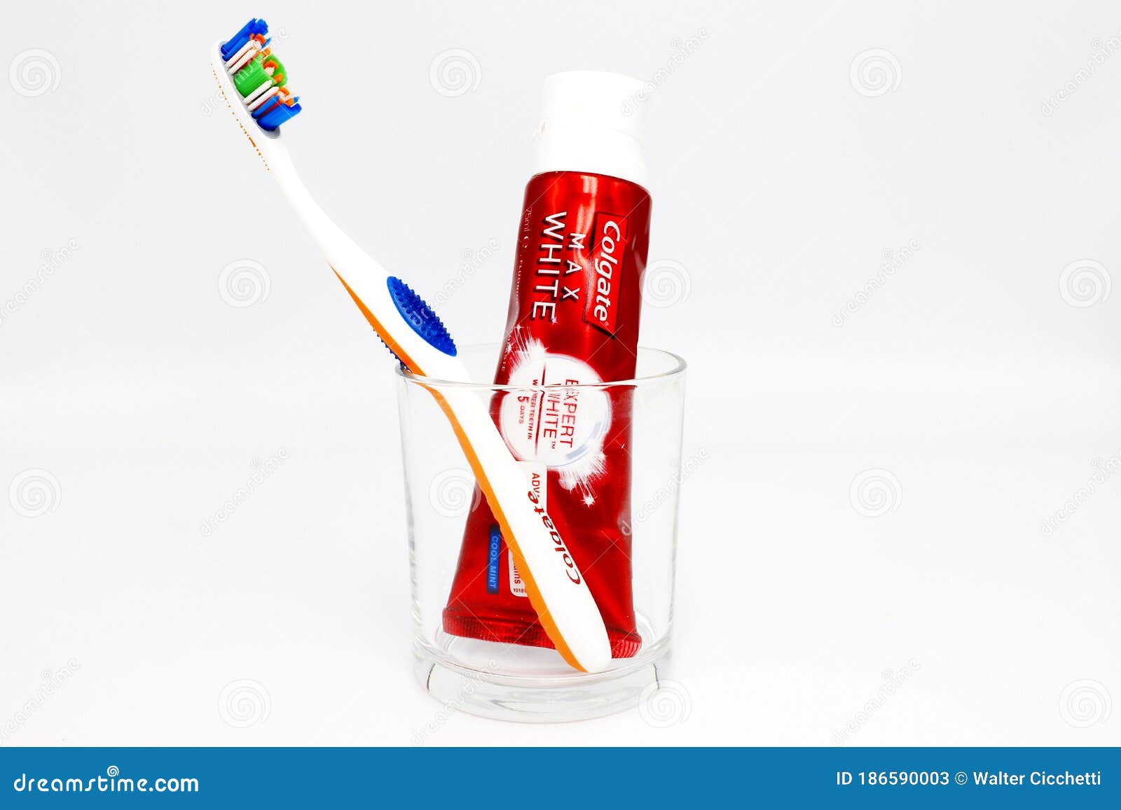 Colgate Max White Toothpaste Produced by Colgate-Palmolive Editorial ...