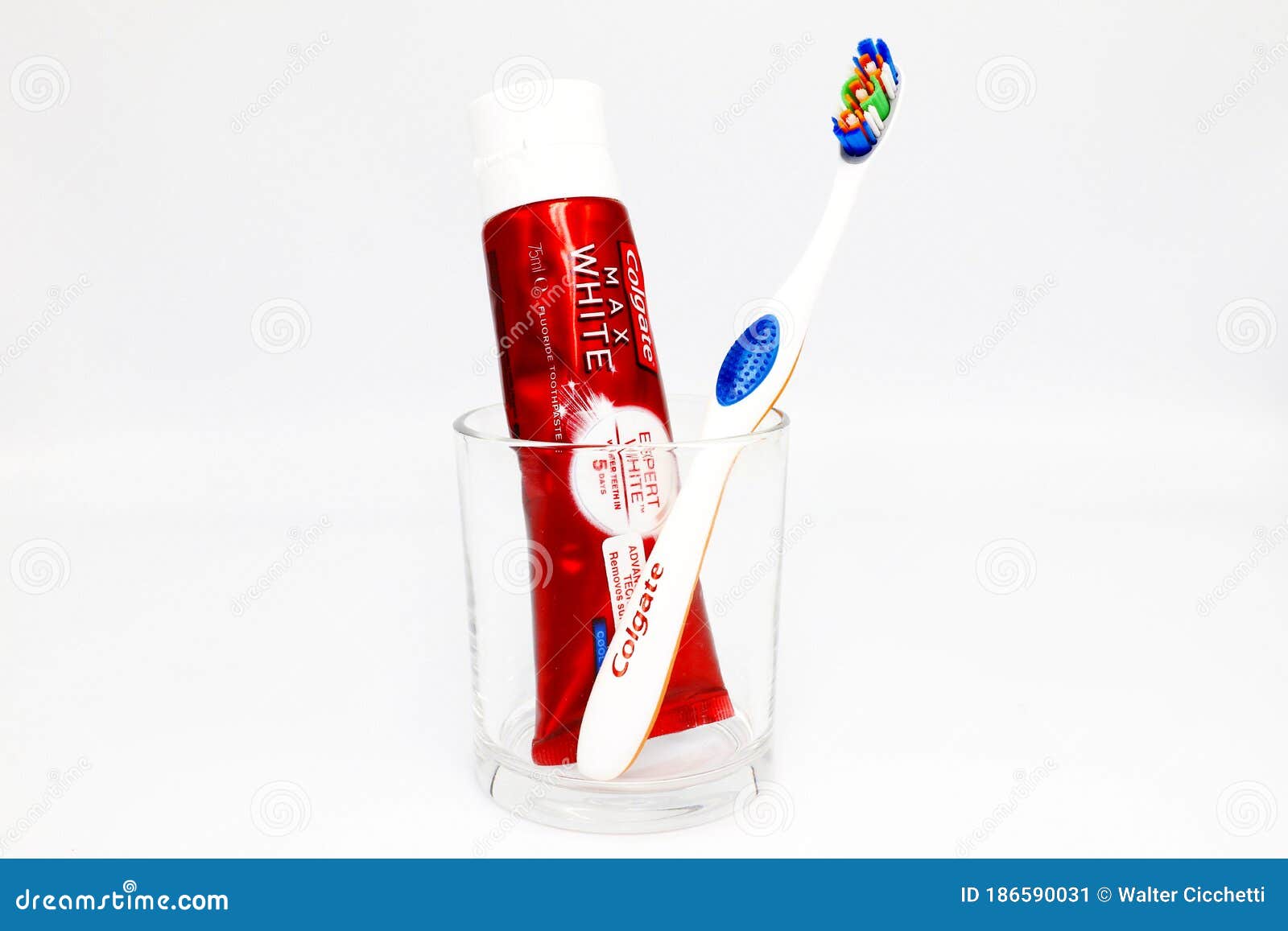 Colgate Max White Toothpaste Produced by Colgate-Palmolive Editorial ...