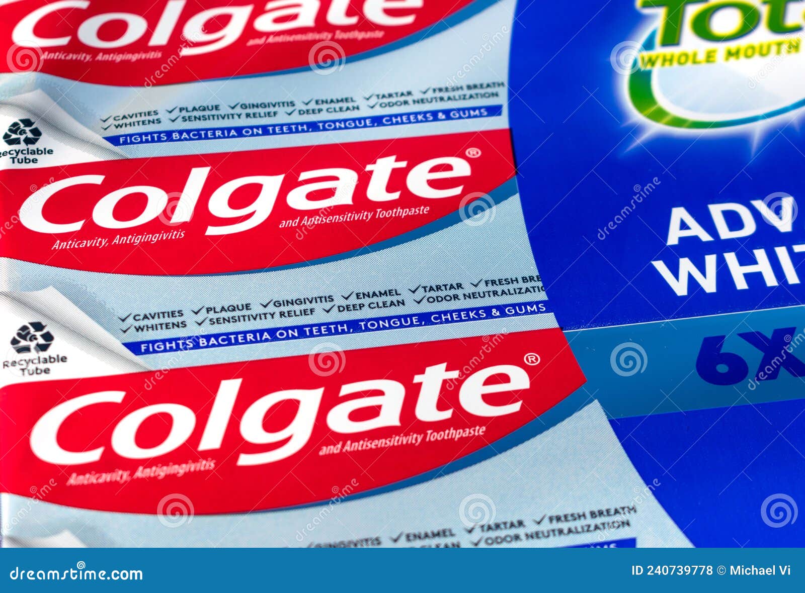 Colgate Sign on Anticavity, Antigingivitis and Sensitivity Toothpaste ...